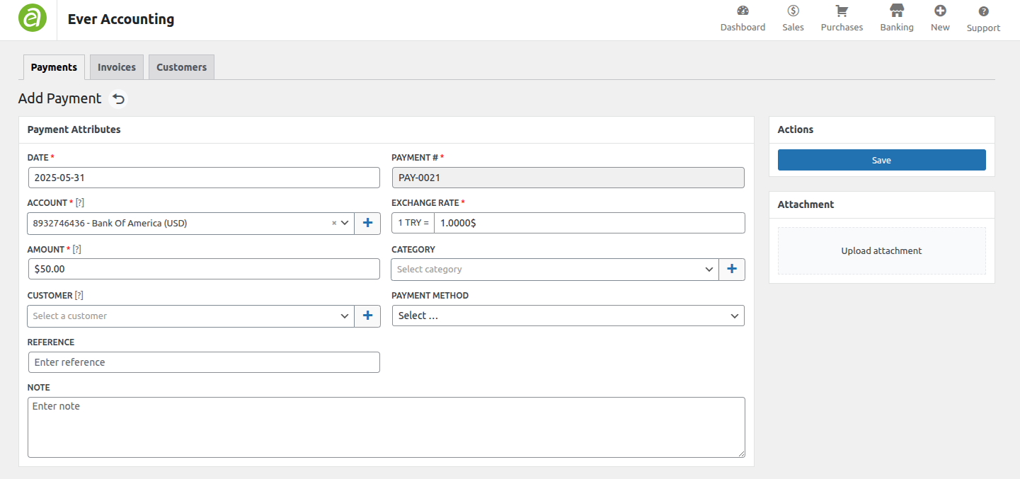 How to Add an Opening Balance - WP Ever Accounting